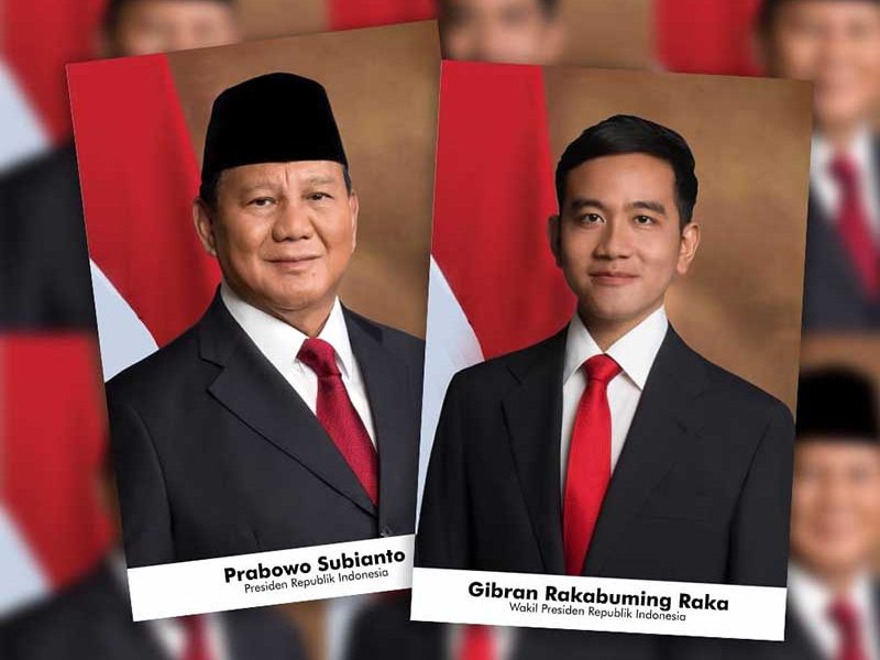 Prabowo Subianto dan Gibran Rakabuming Raka Resmi Dilantik sebagai Presiden dan Wakil Presiden ...